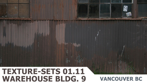 ArtStation - Warehouse Building Texture Set / Ref Pak | Resources