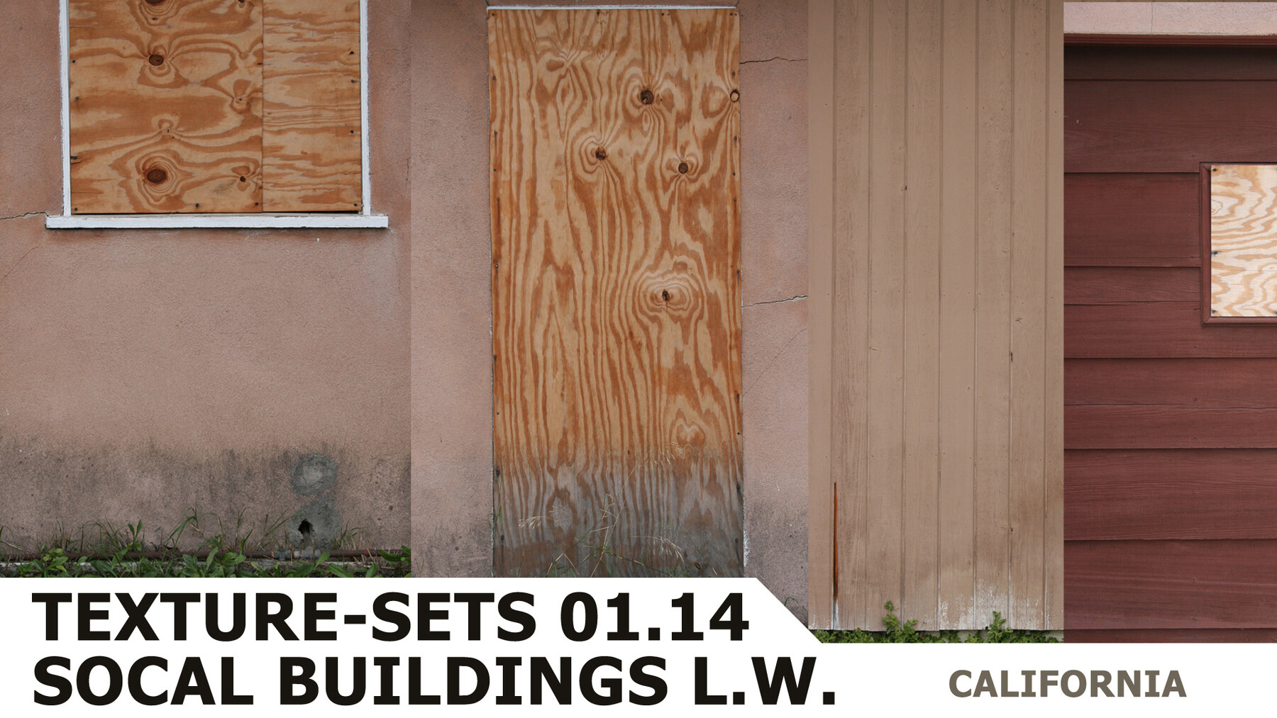 ArtStation - Lake West Office Buildings Texture Set | Resources