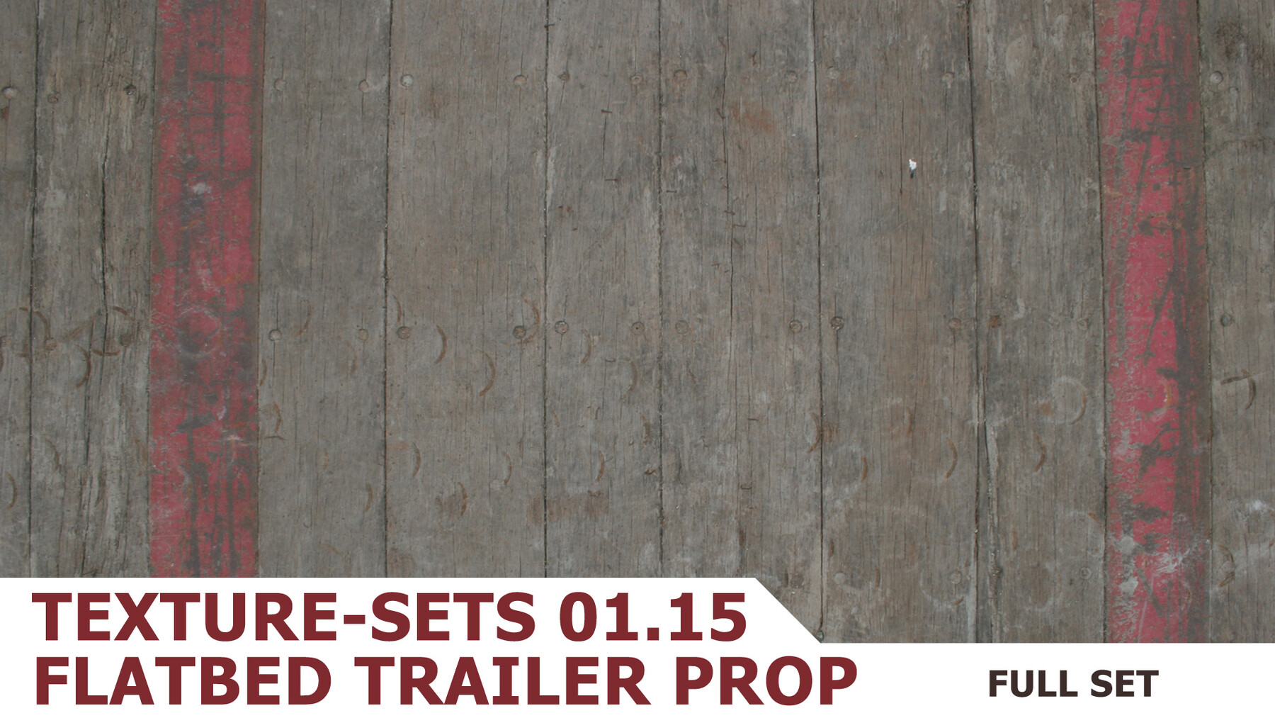 ArtStation - Flatbed Trailer Texture Set | Resources