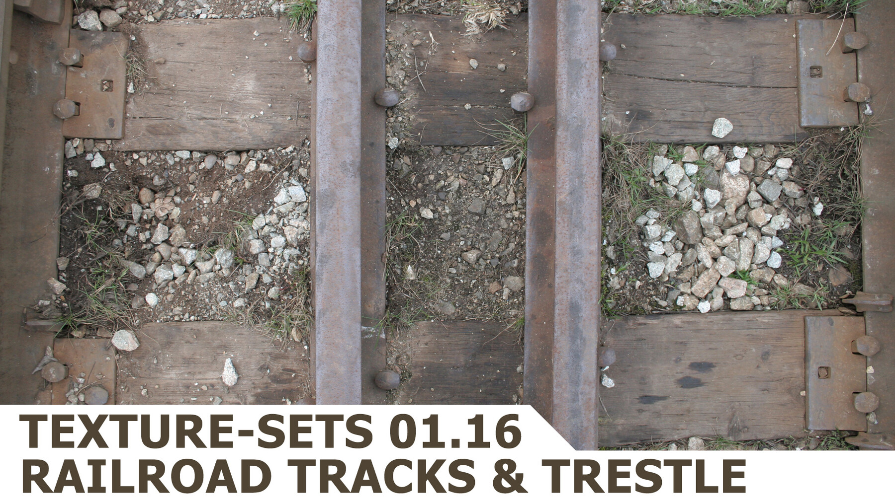 ArtStation - Rail Road Tracks Texture Set | Resources