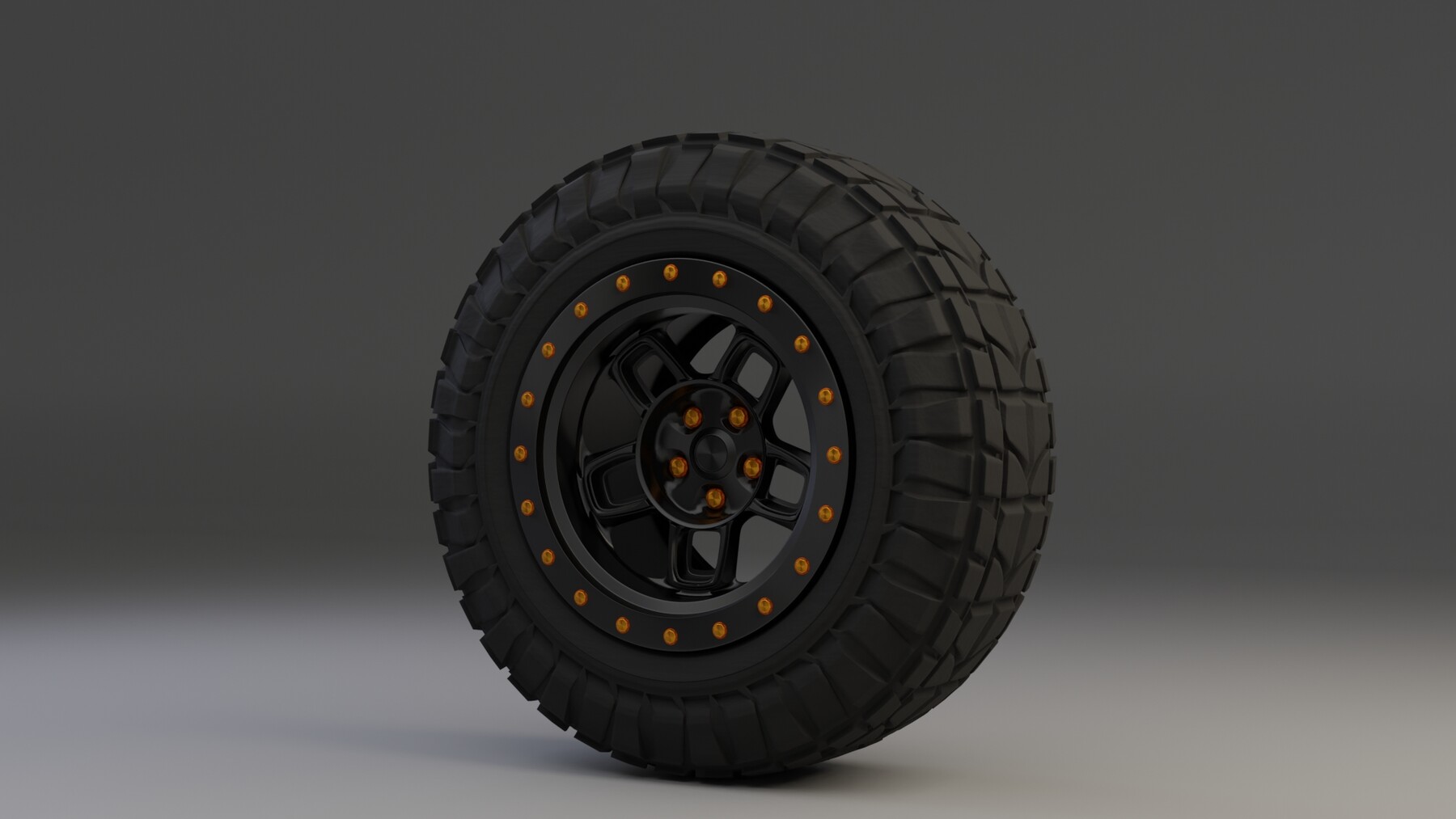 ArtStation - Offroad Wheel | Game Assets