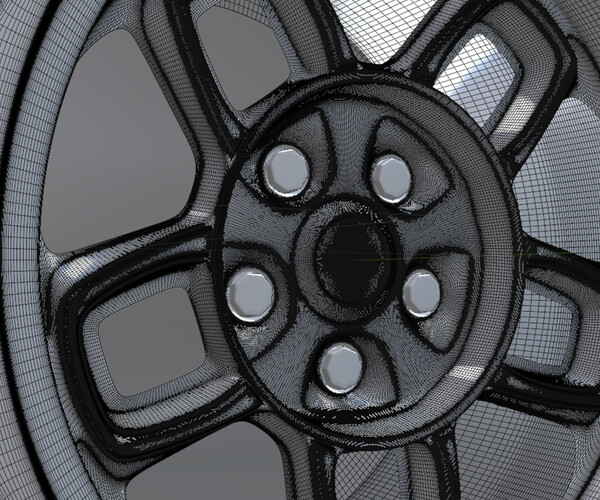 ArtStation - Offroad Wheel | Game Assets