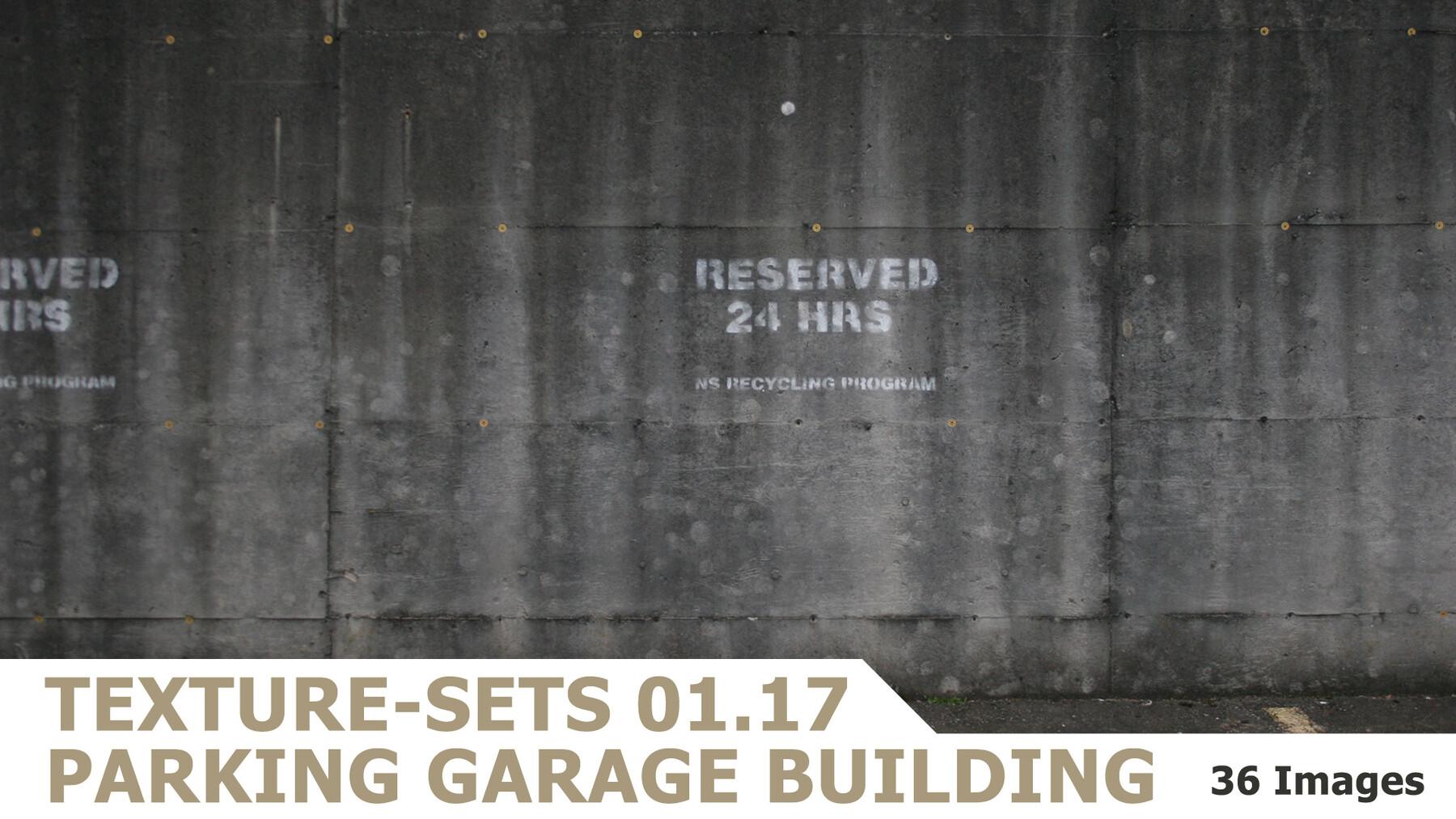 ArtStation - Parking Garage Textures | Resources