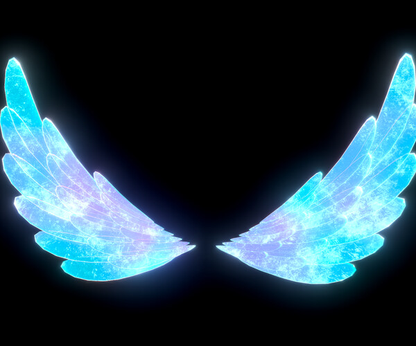 ArtStation - Crystal Wing | Game Assets
