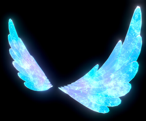 ArtStation - Crystal Wing | Game Assets