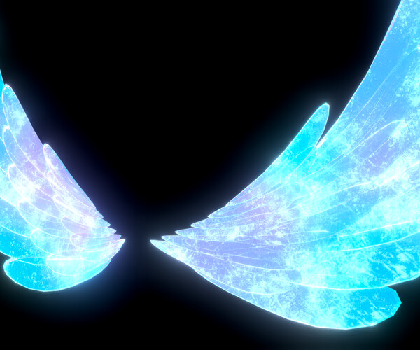 ArtStation - Crystal Wing | Game Assets