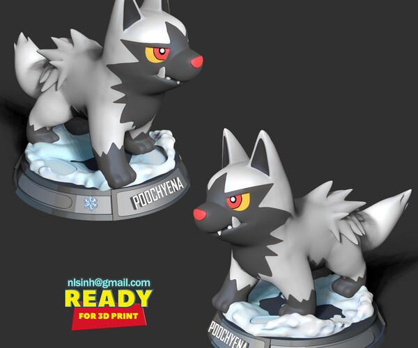 ArtStation - Poochyena - Pokemon Fanart | Resources