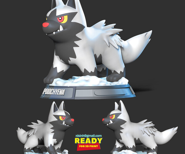 ArtStation - Poochyena - Pokemon Fanart | Resources