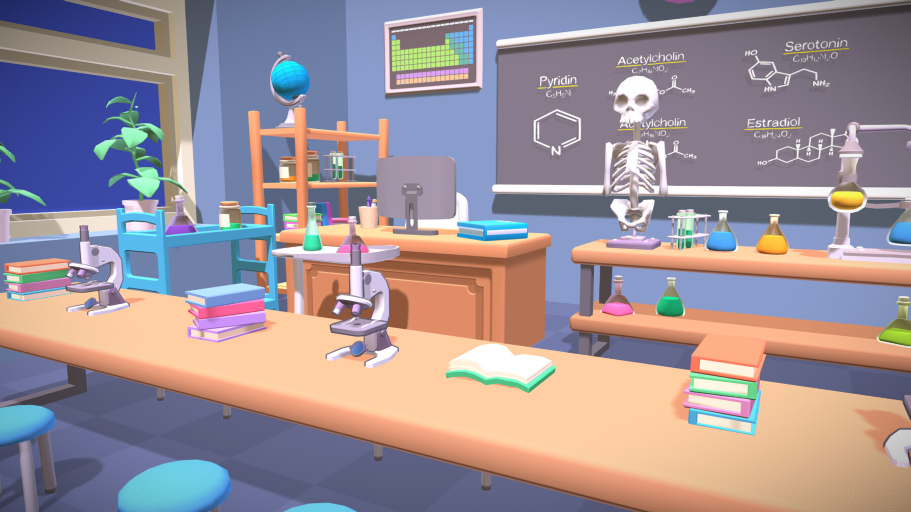 ArtStation - School Lab | Game Assets
