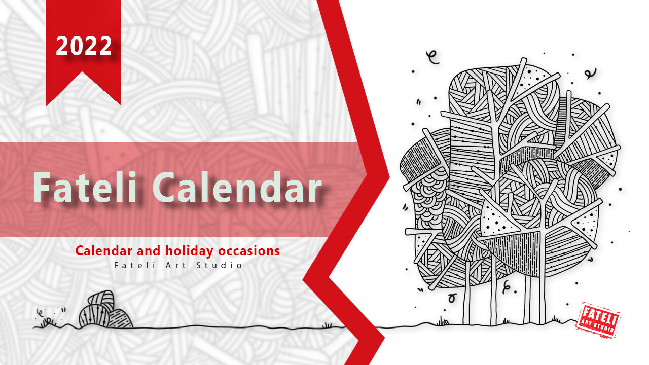ArtStation - Fateli Calendar 2022 | Artworks