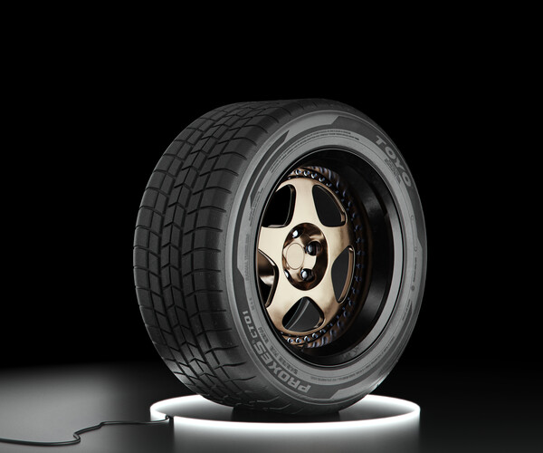 ArtStation - Rotiform Roc Alloy / Toyo Proxes RA1 Tires | Resources