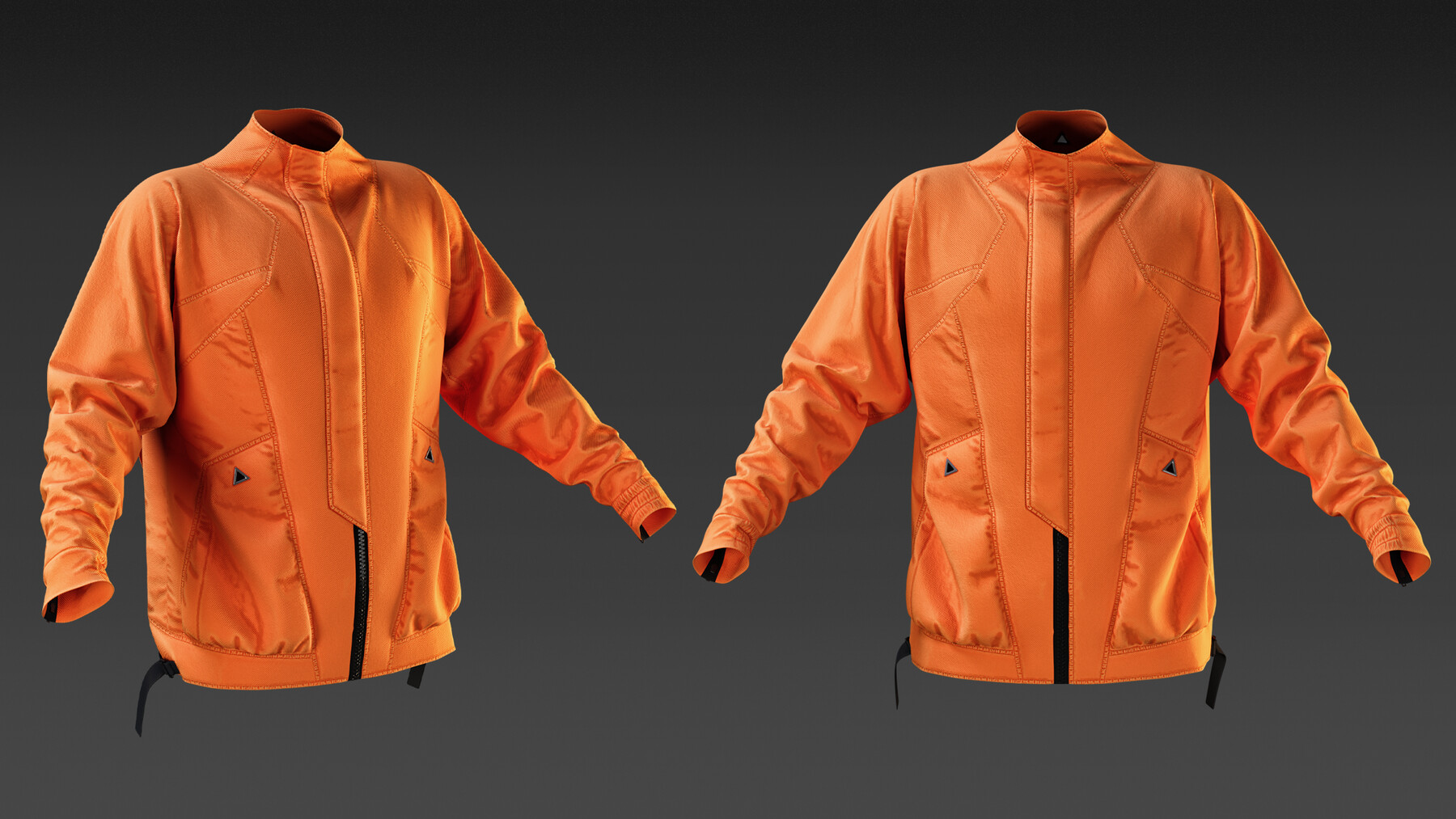 ArtStation - tech wear jacket | Game Assets
