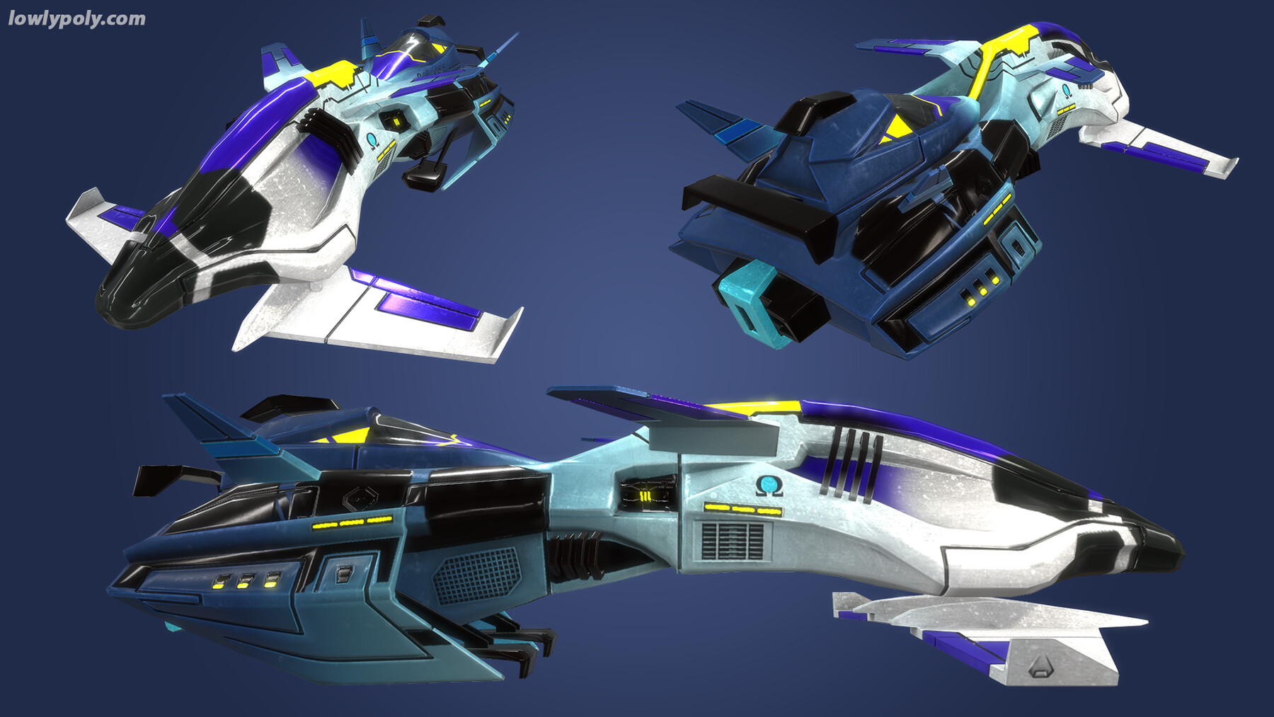 ArtStation - Stylized Spaceships Mega Pack | Game Assets