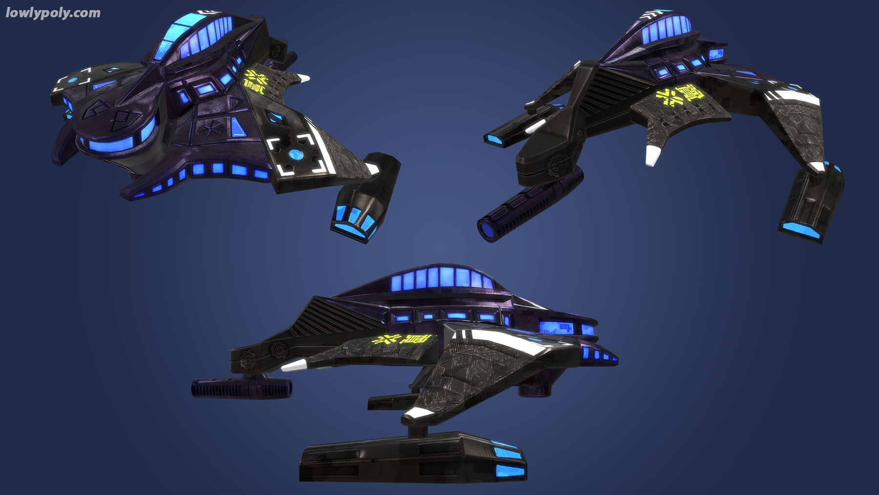 ArtStation - Stylized Spaceships Mega Pack | Game Assets