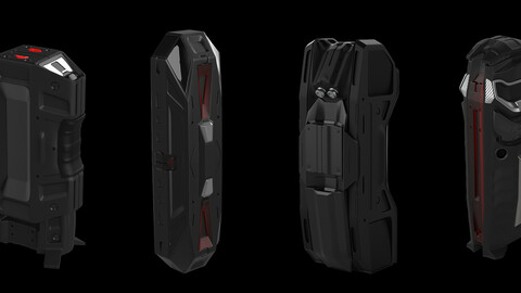 ArtStation - 25 SCI-FI Devices Volume 1 | Resources