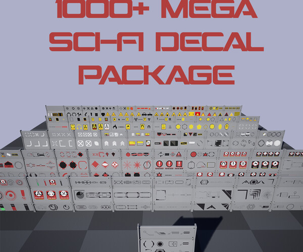 ArtStation - 1000+ Mega Decal Package + AI SOURCES ( FULL VECTOR ...