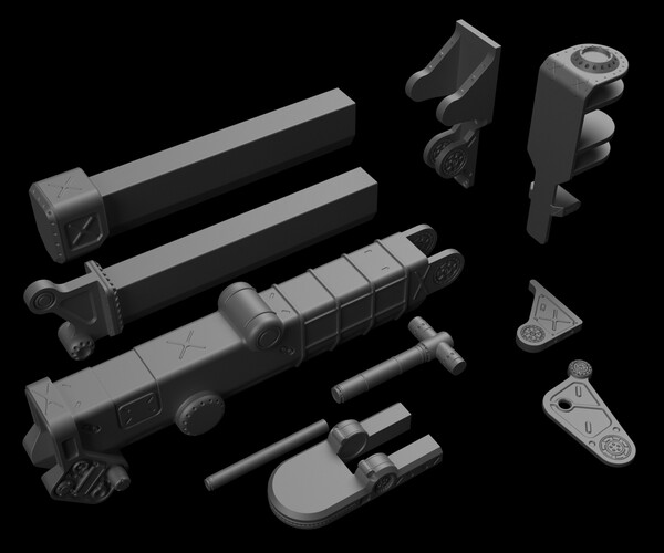 ArtStation - Kitbash | Resources