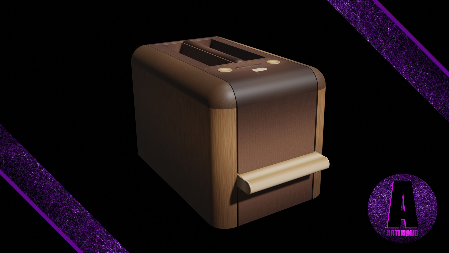 ArtStation - Toaster number 2 3D (obj/fbx/dae/max) | Game Assets