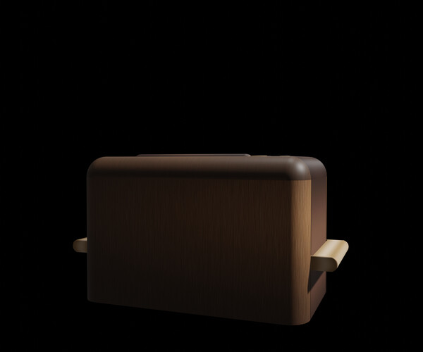 ArtStation - Toaster number 2 3D (obj/fbx/dae/max) | Game Assets