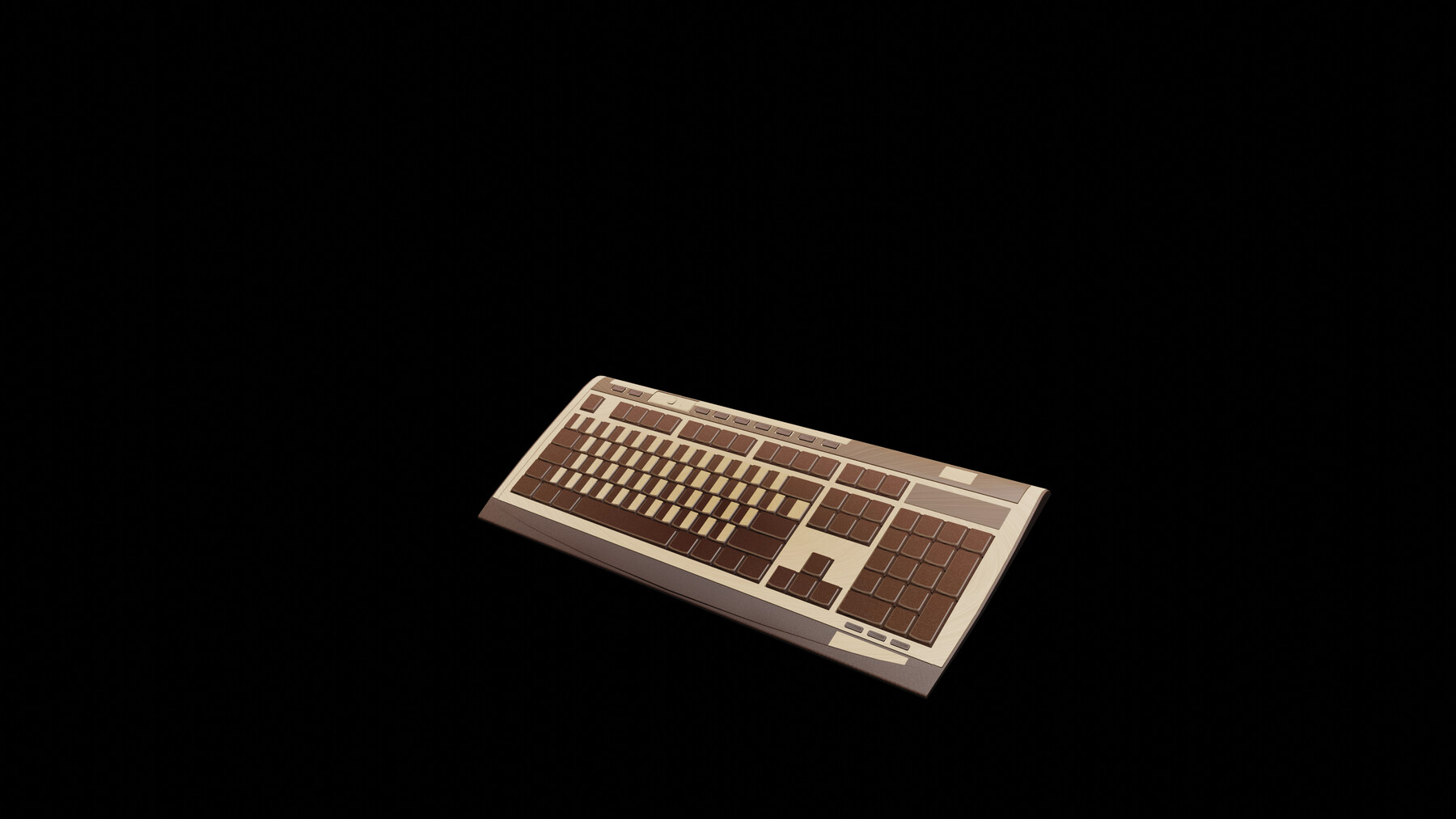 ArtStation - Keyboard 3D (obj / fbx / dae / max) | Game Assets