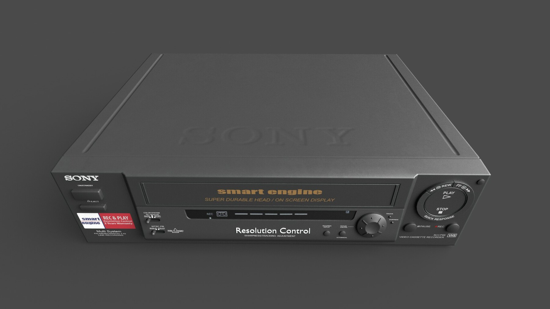 ArtStation - Sony VHS Video Player | Game Assets