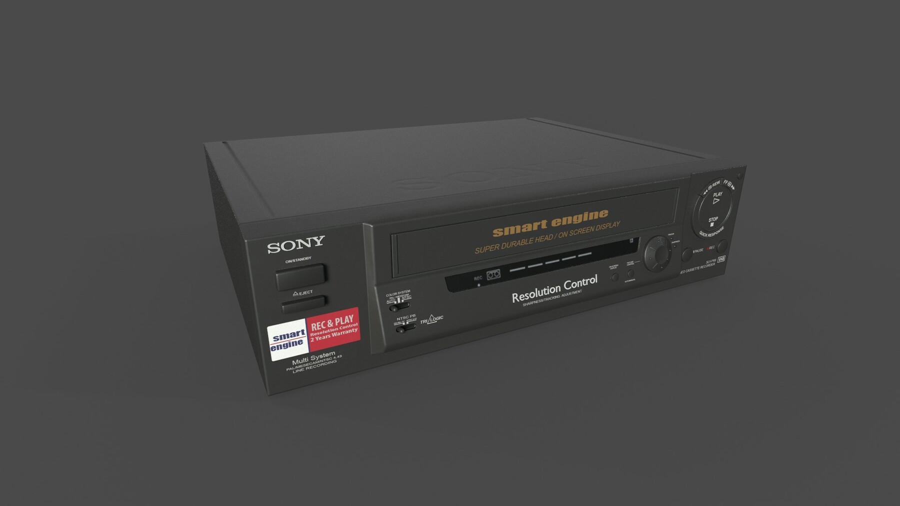 ArtStation - Sony VHS Video Player | Game Assets