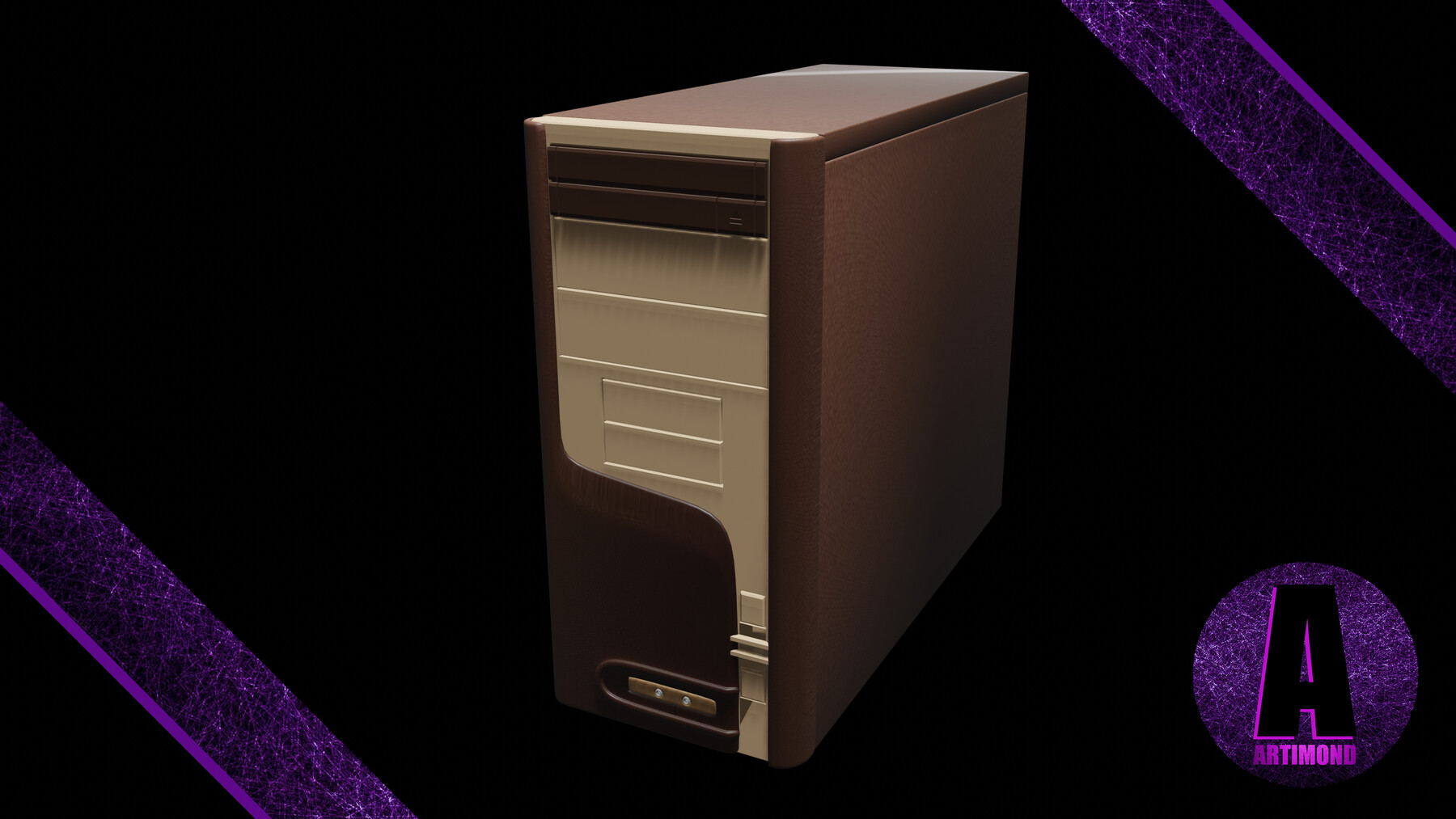 ArtStation - Processor number 3 3D (obj / fbx / dae / max) | Game Assets