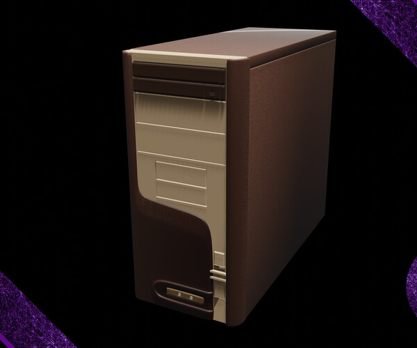 ArtStation - Processor number 3 3D (obj / fbx / dae / max) | Game Assets