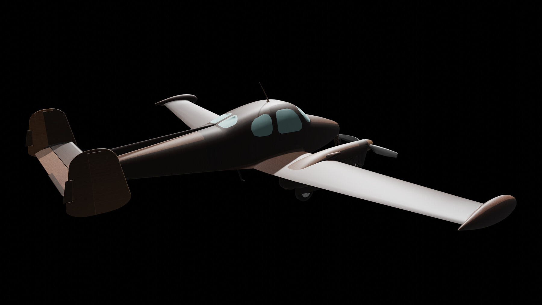 ArtStation - Airplane Sonex 3D (obj / fbx / dae / max) | Game Assets