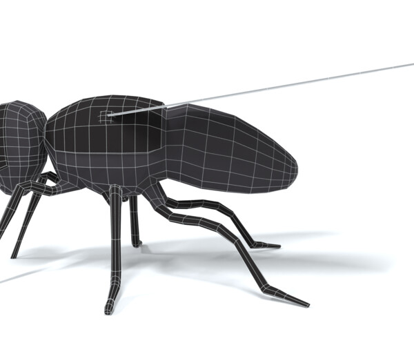 ArtStation - Low Poly Cartoon Fly | Game Assets