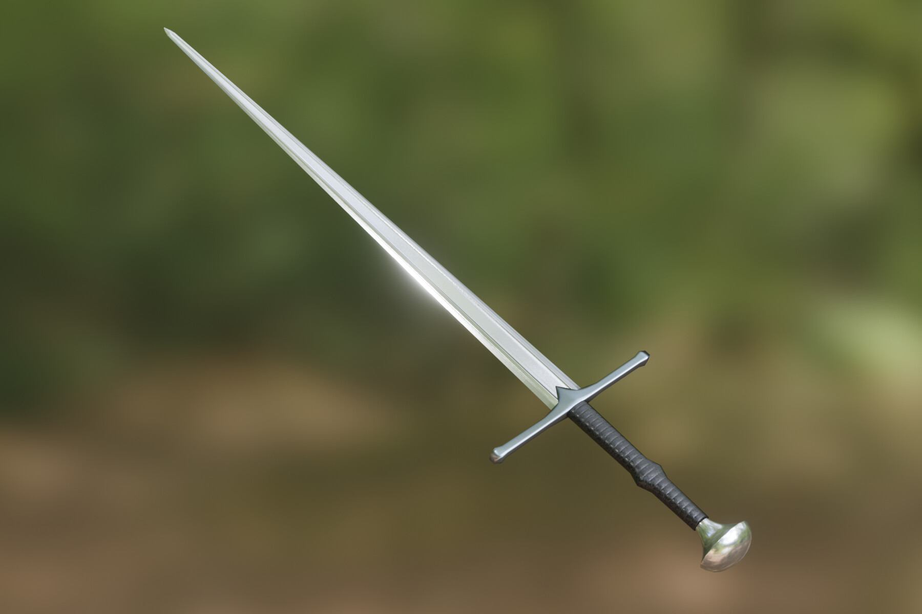 ArtStation - Medieval longsword | Game Assets