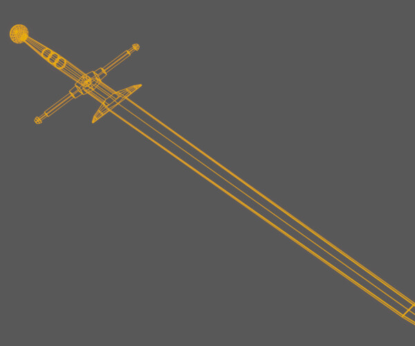 ArtStation - Rusted Great Sword - Rusted zweihander | Game Assets