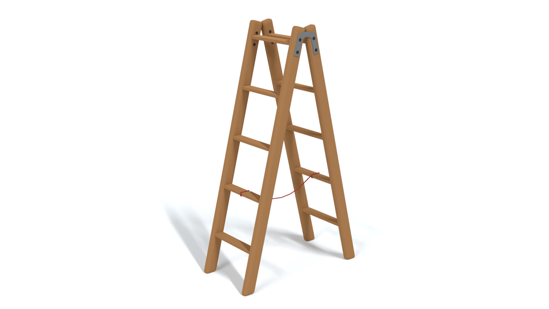 ArtStation - Low Poly Cartoon Wooden Ladder | Game Assets