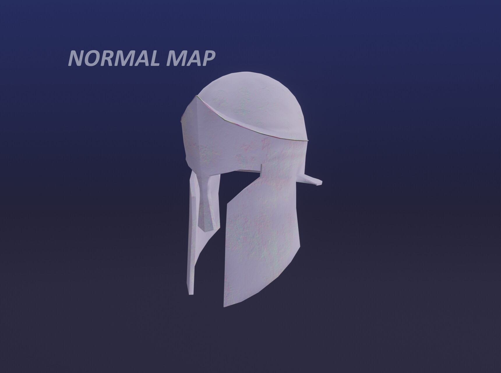 ArtStation - Rusted Fantasy Knight Helmet - Medieval Helmet | Game Assets