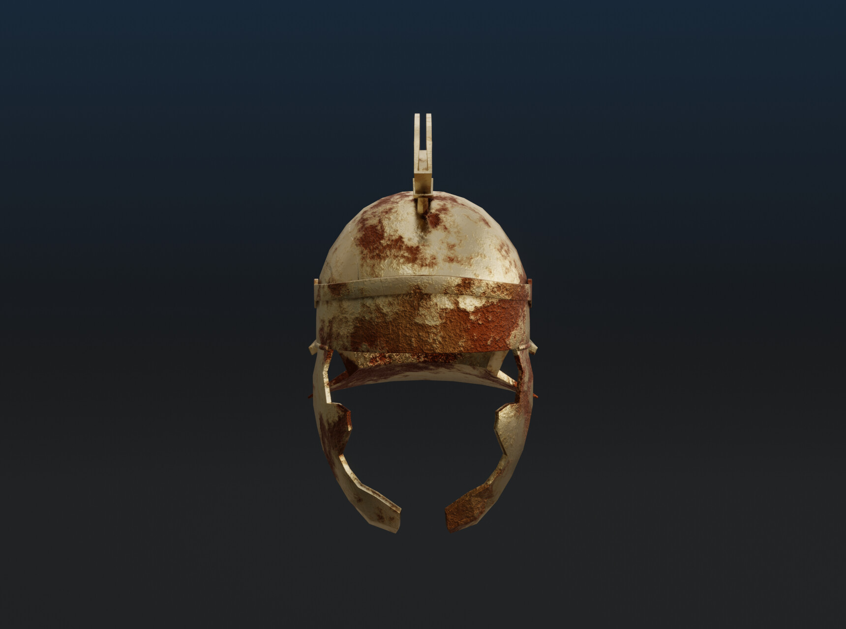 ArtStation - Rusted Roman Helmet - Ancient Helmet | Game Assets
