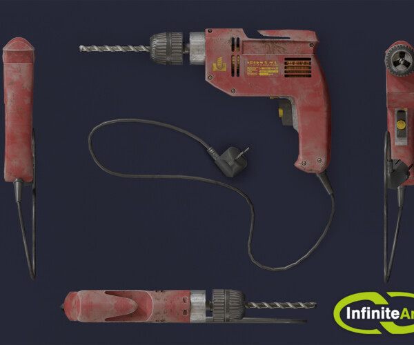 ArtStation - Drill | Game Assets