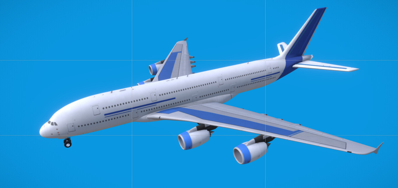 ArtStation - airplane | Game Assets