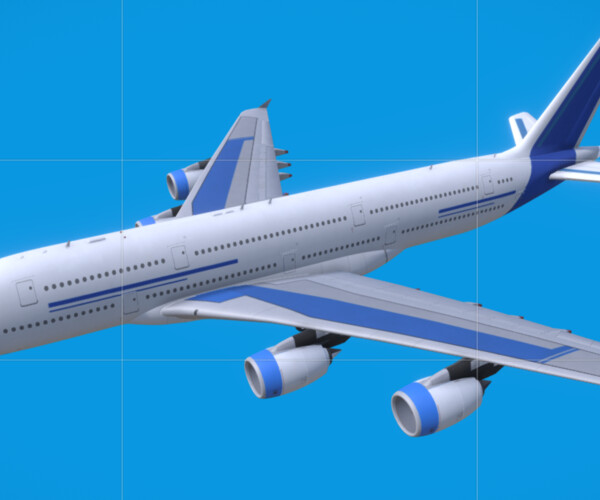 ArtStation - airplane | Game Assets