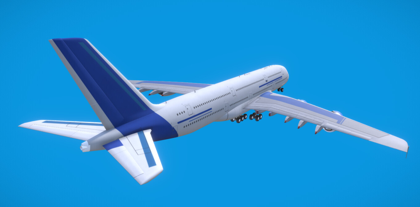 ArtStation - airplane | Game Assets