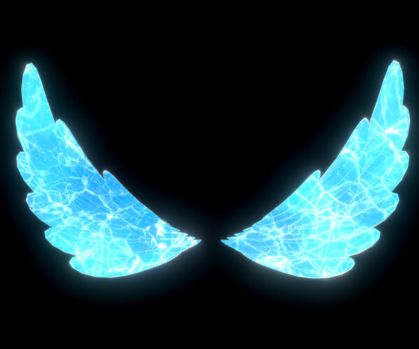 ArtStation - Ice Wing | Game Assets