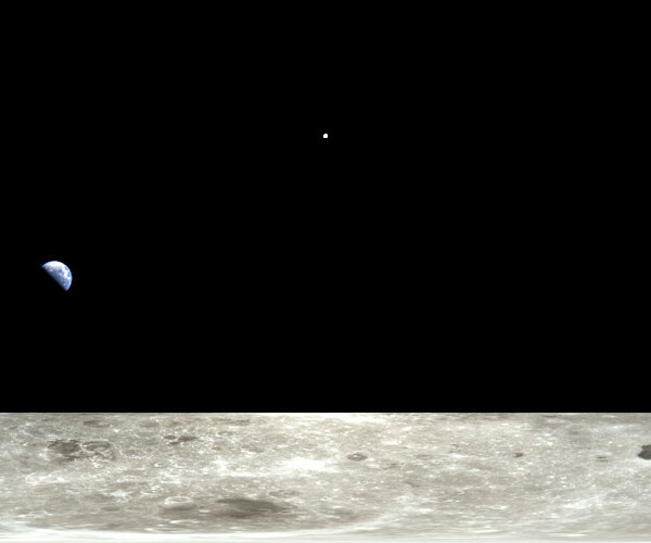 ArtStation - Map #096 Midday Moon @ 500 miles | Resources