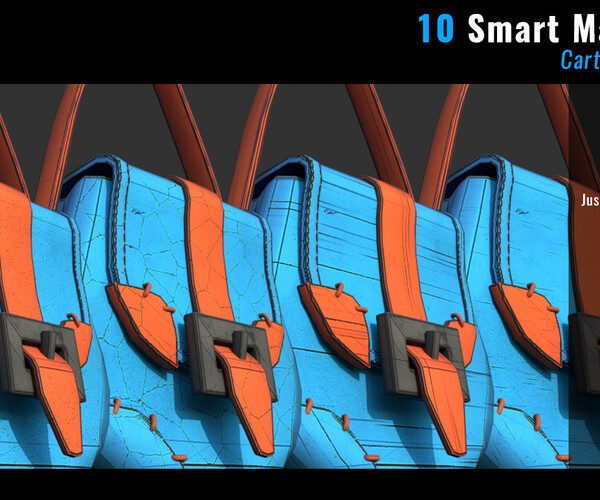 ArtStation - 10 Cartoon - Smart Materials | Resources