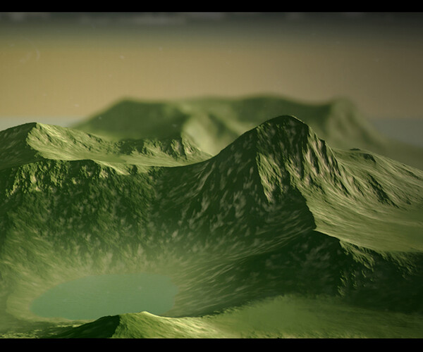 ArtStation - Terrain Mesh | Game Assets