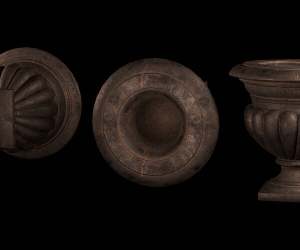 ArtStation - Rusted Garden Vase | Resources