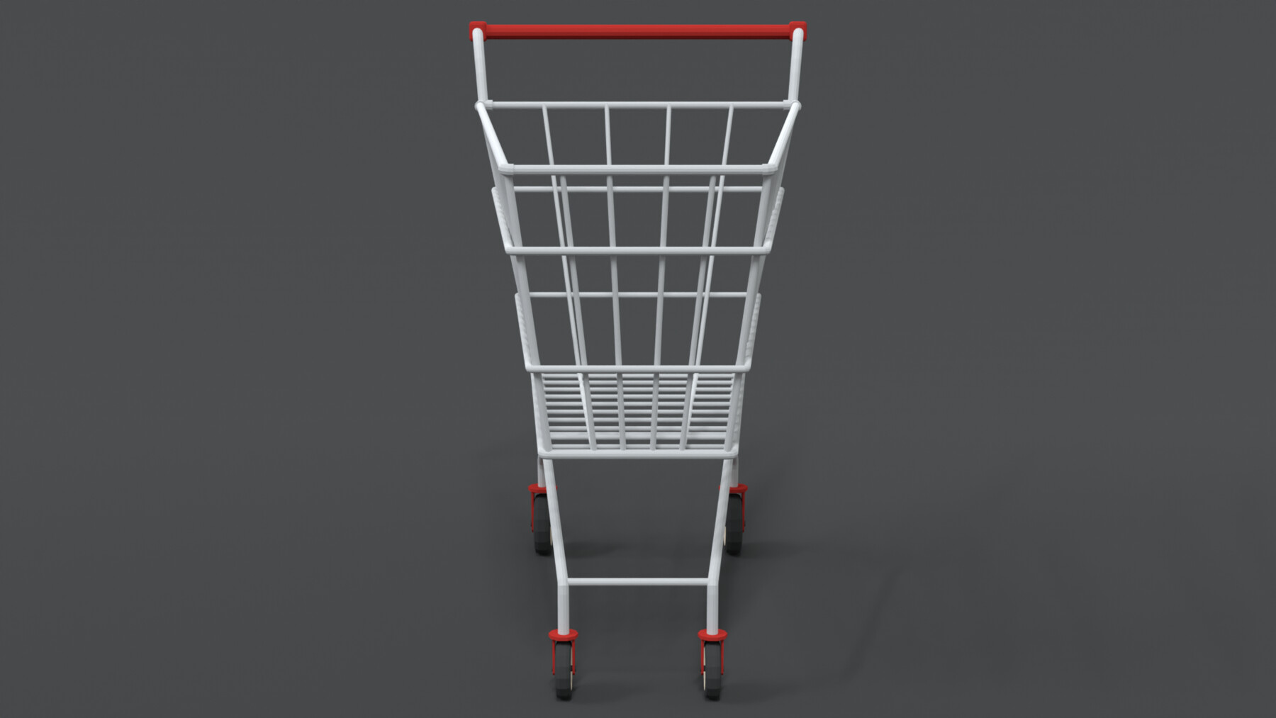 ArtStation - Low Poly Cartoon Super Market Cart | Game Assets