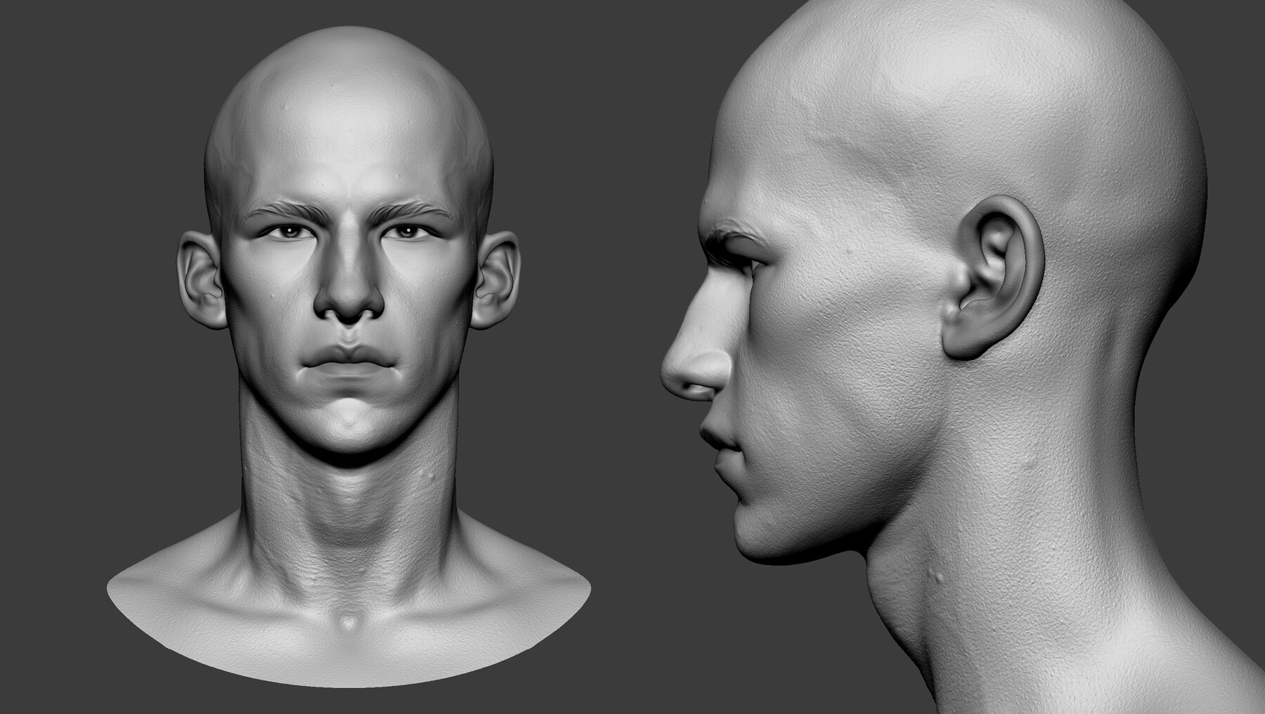 ArtStation - Male head | Resources