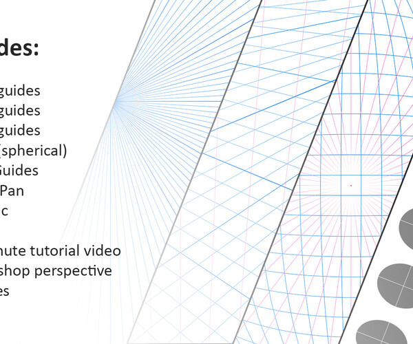 ArtStation - Perspective Grids and Brushes + Tutorial video | Tutorials