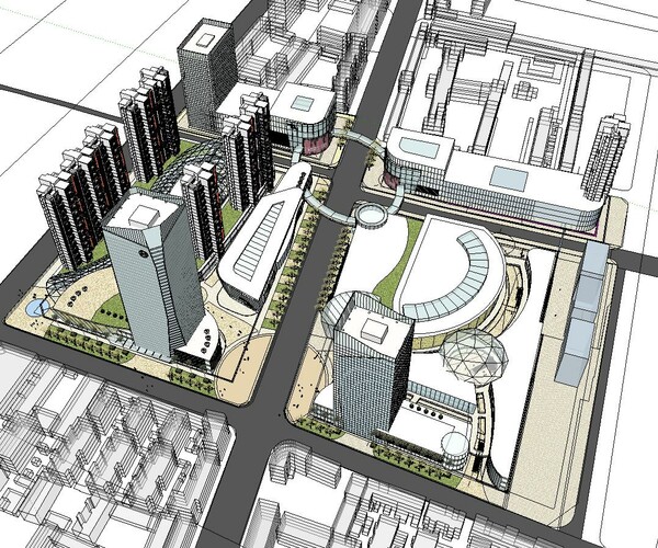 ArtStation - City-Office Building-Commercial-045 | Resources