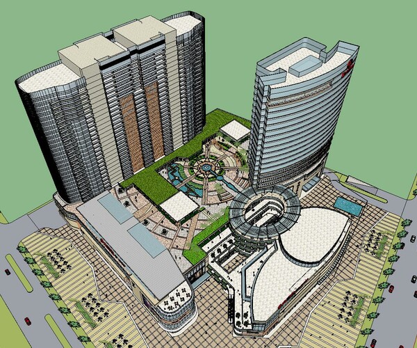 ArtStation - City-Office Building-Commercial-0203 | Resources