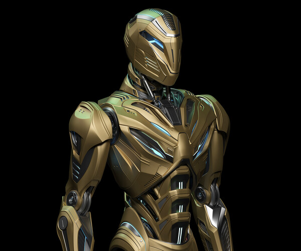 ArtStation - Robot ALIEN MECH - RIGGED - ADVANCED EDITION 3d model ...